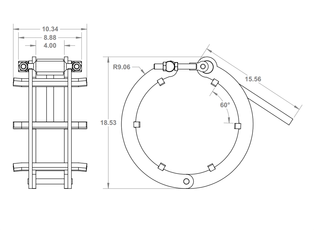 12" Standard Clamp