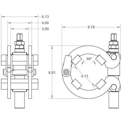 4" Ratchet Clamp